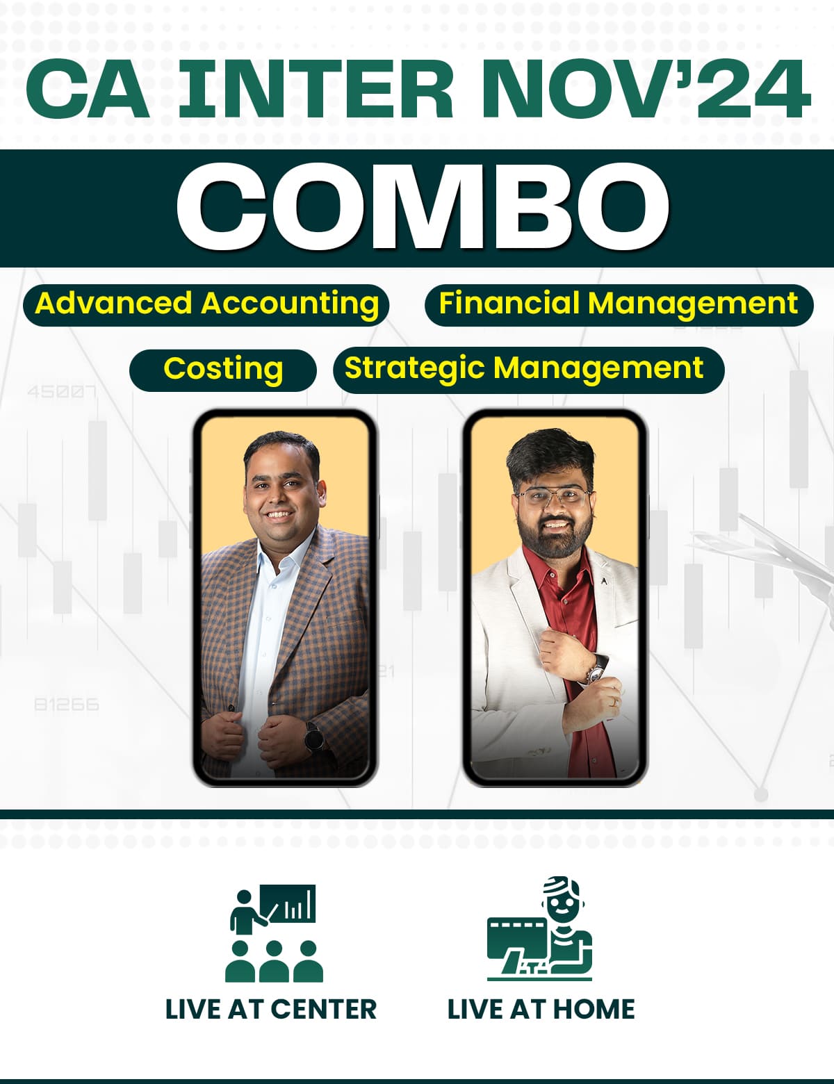 CA Inter Advanced Accounting + Costing + FM & SM Live Batch Nov'24 | Navin Classes